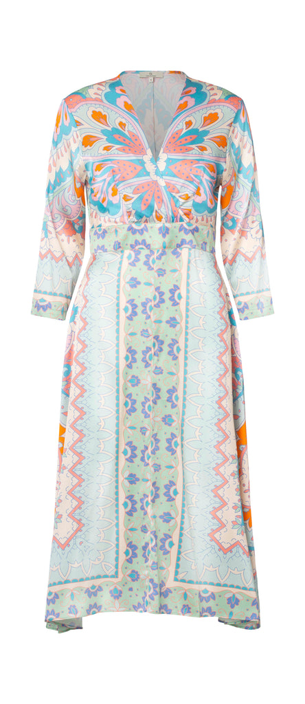 Square dress Springtime / 3143 Springtime - Light blue – Charlotte Sparre
